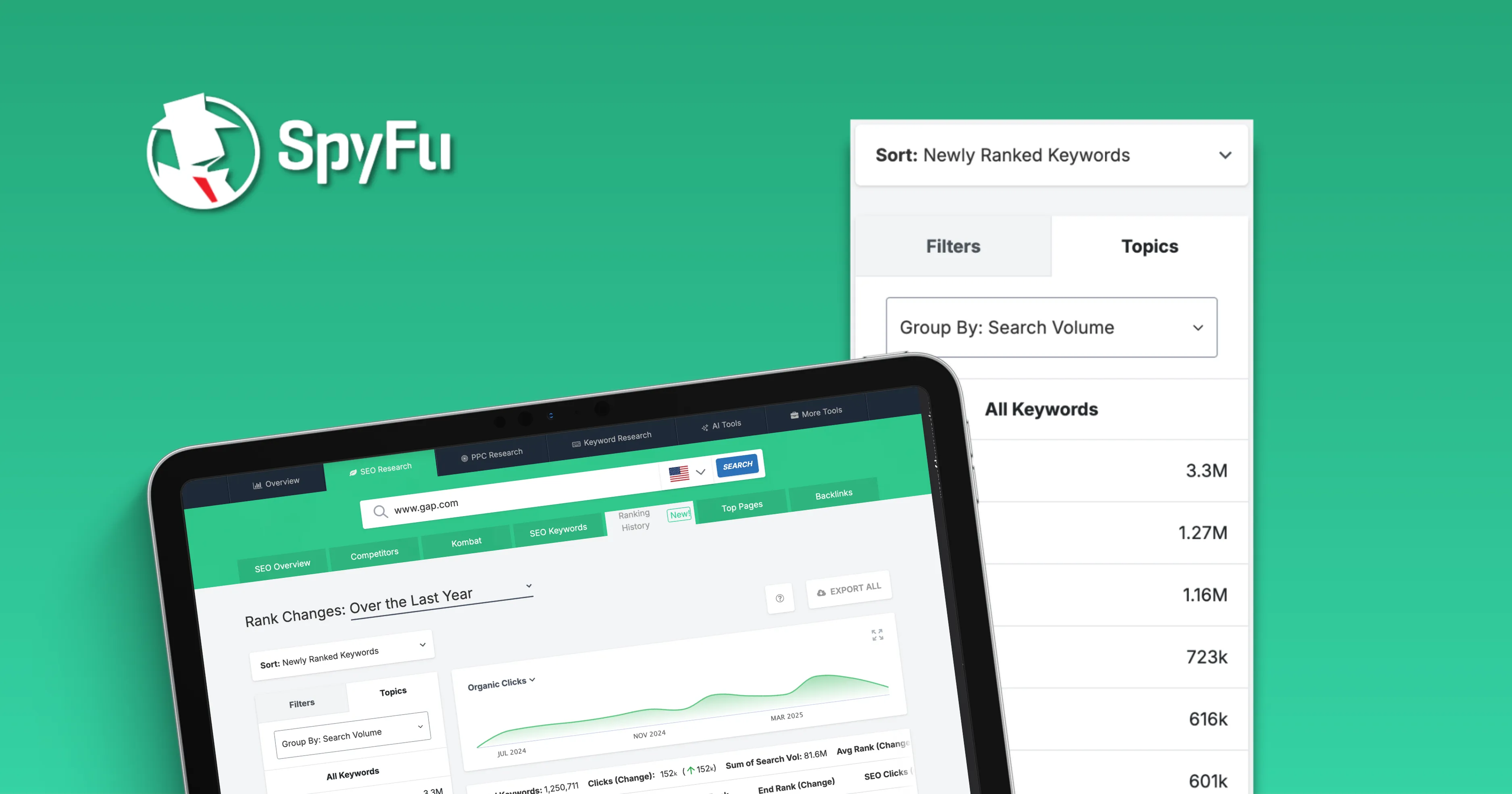 Google Ranking History for any Website - Search Past SEO Ranks